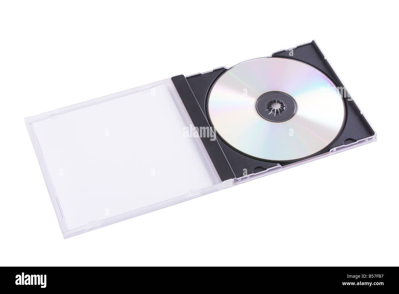 DVD case isolated on a white background Stock Photo - Alamy