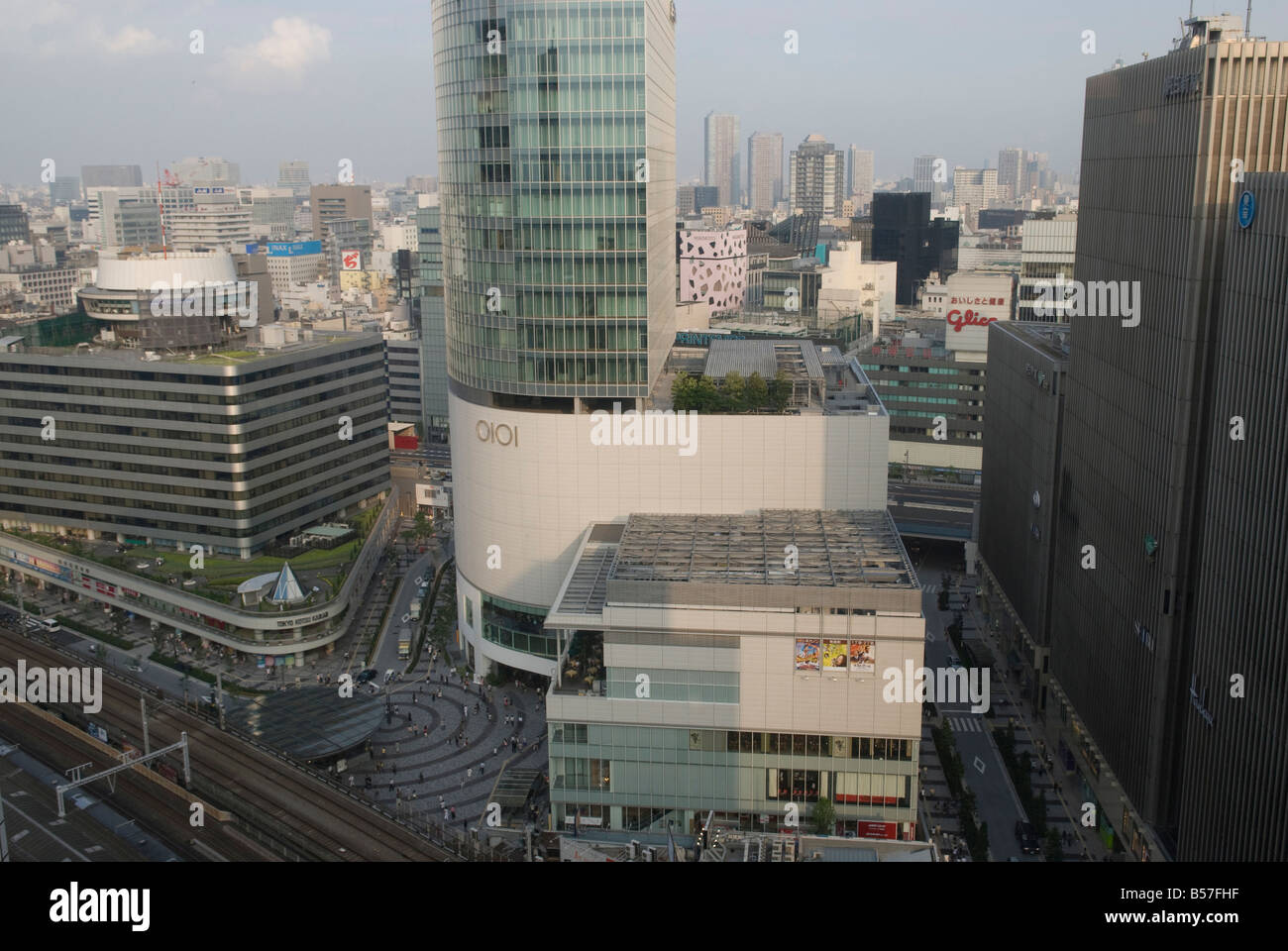 Tokyo Yurakucho district from above Stock Photo - Alamy