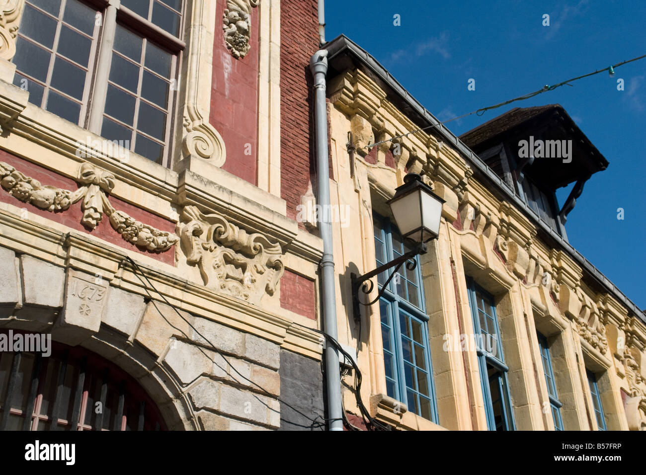 Old houses of Lille (France Stock Photo - Alamy