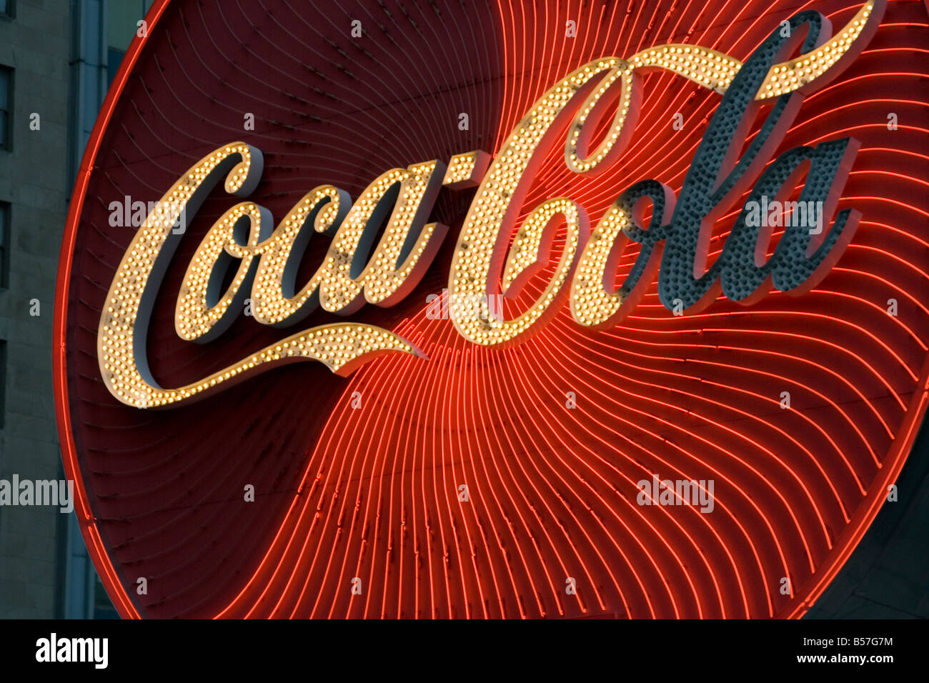 Neon coca cola sign hi-res stock photography and images - Alamy