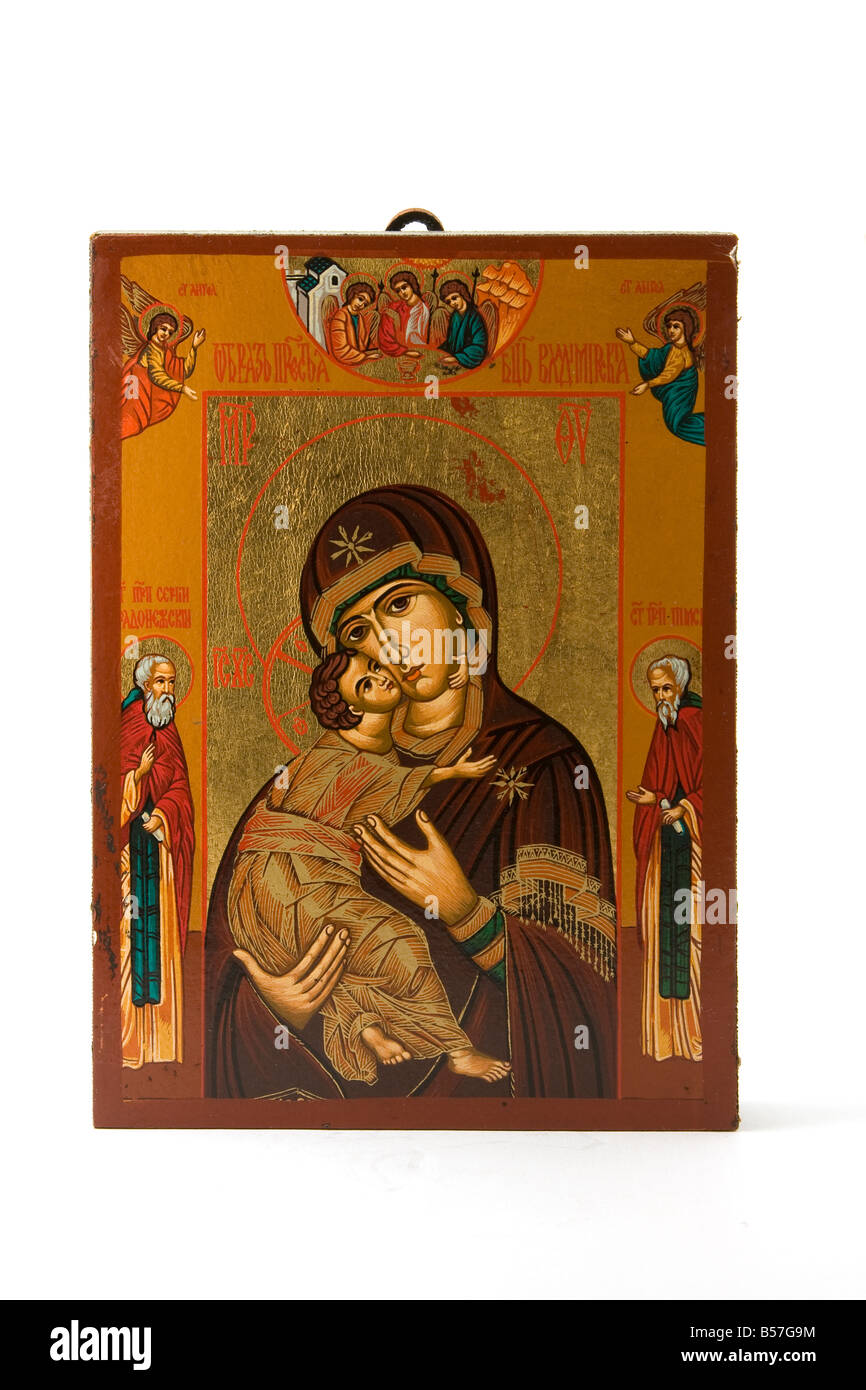 Greek orthodox icon hi-res stock photography and images - Alamy