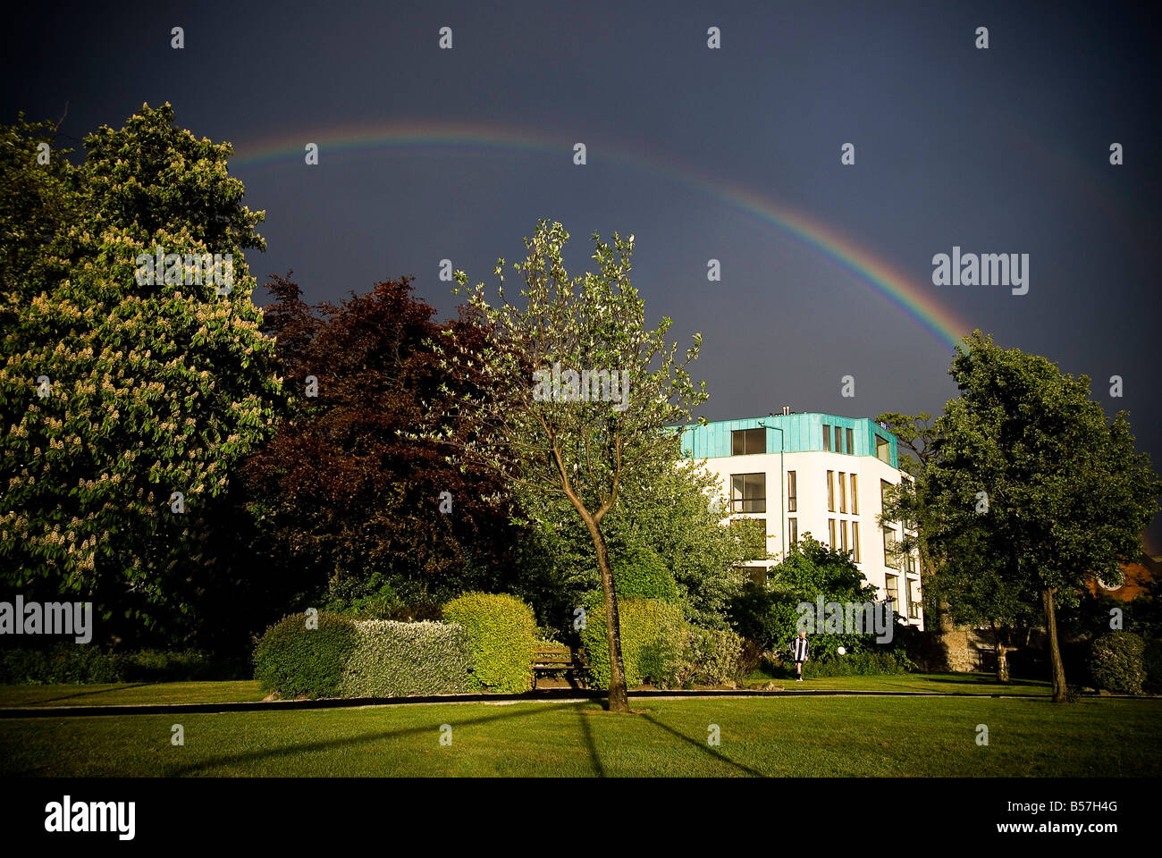 Rainbow football hi-res stock photography and images - Alamy