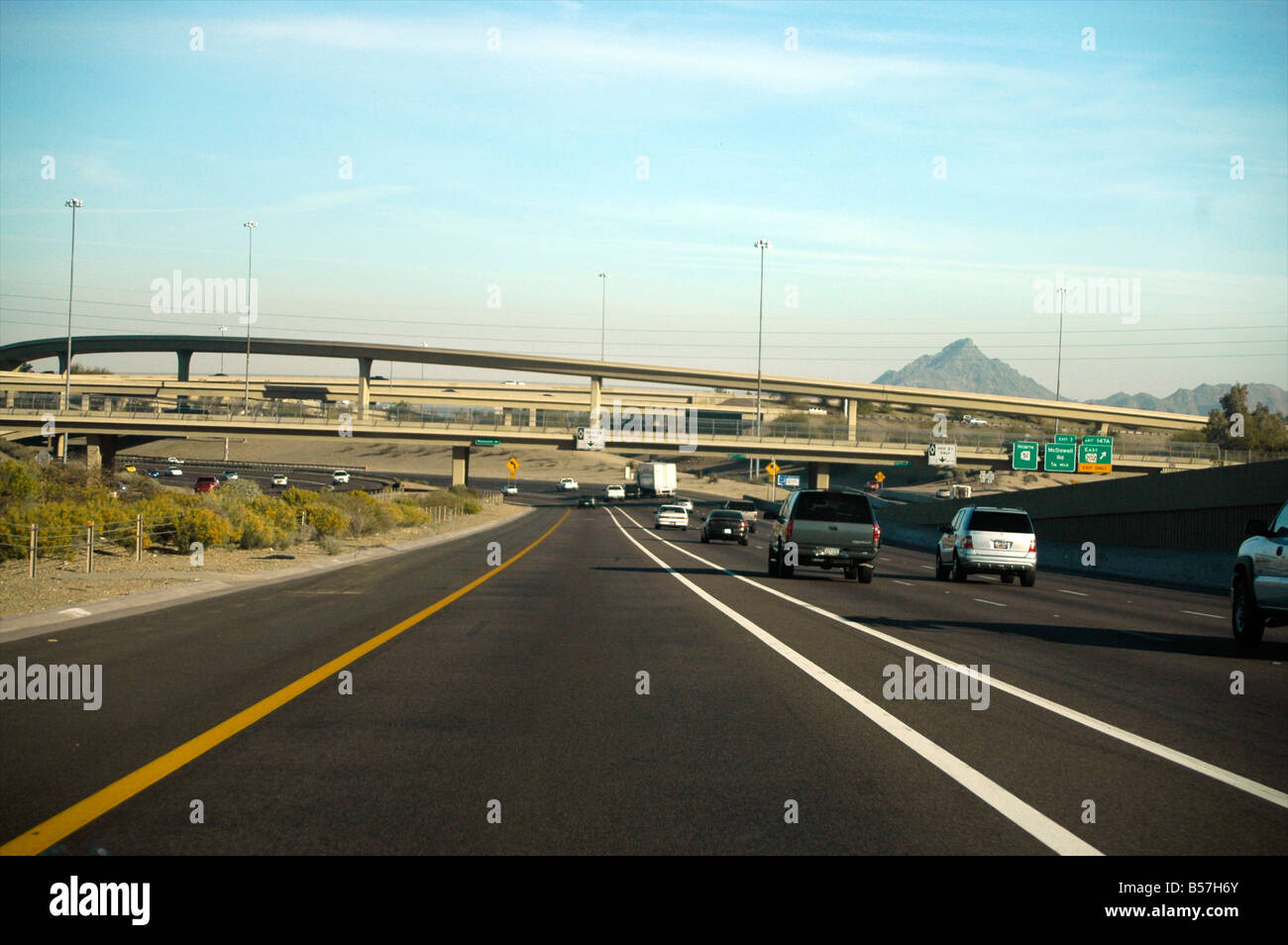 Highways in Phoenix Arizona Stock Photo - Alamy