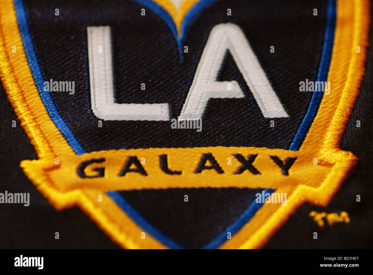 LA Galaxy Club Crest Stock Photo - Alamy