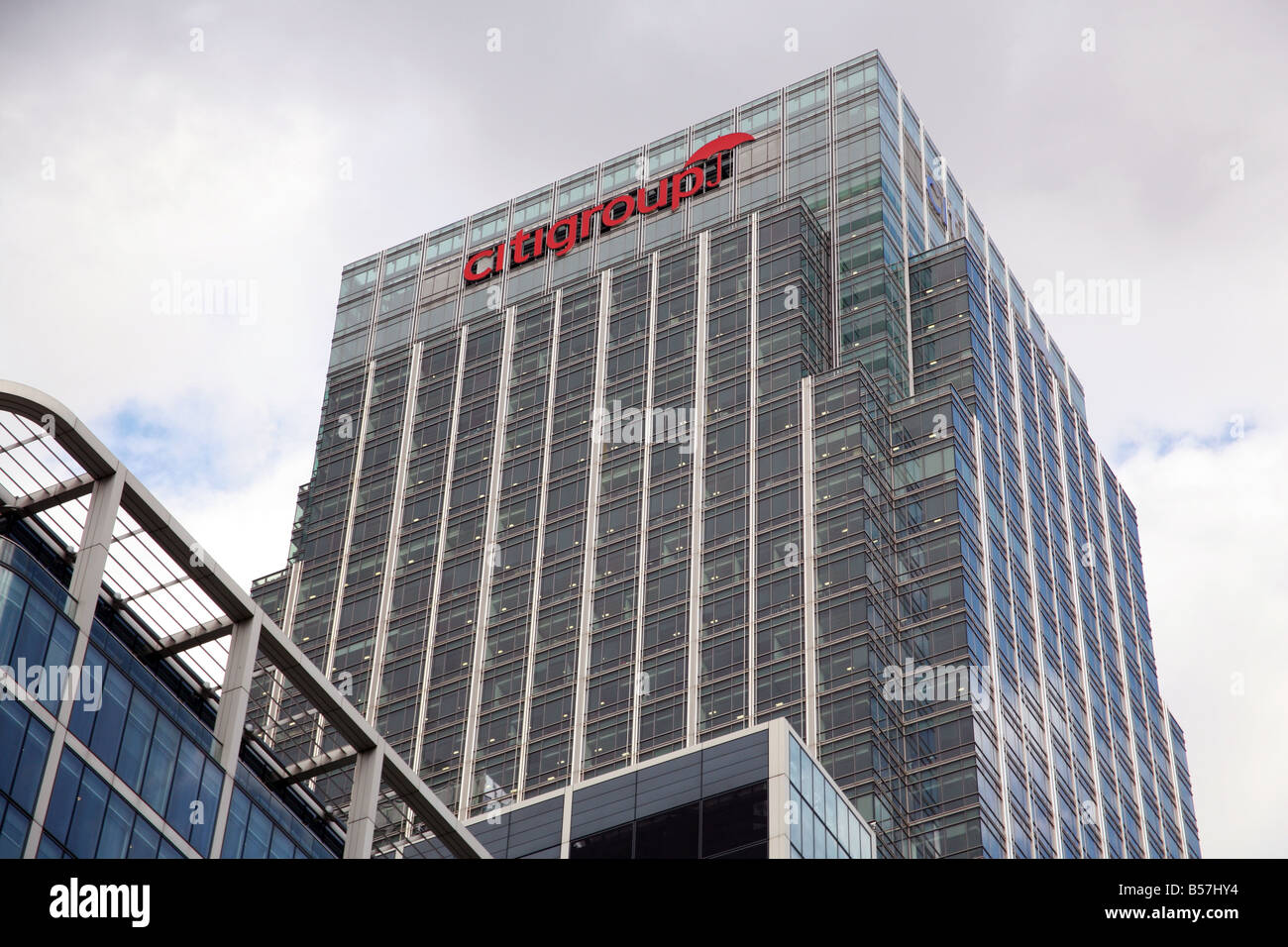 Citigroup building in Canary Wharf London Stock Photo - Alamy