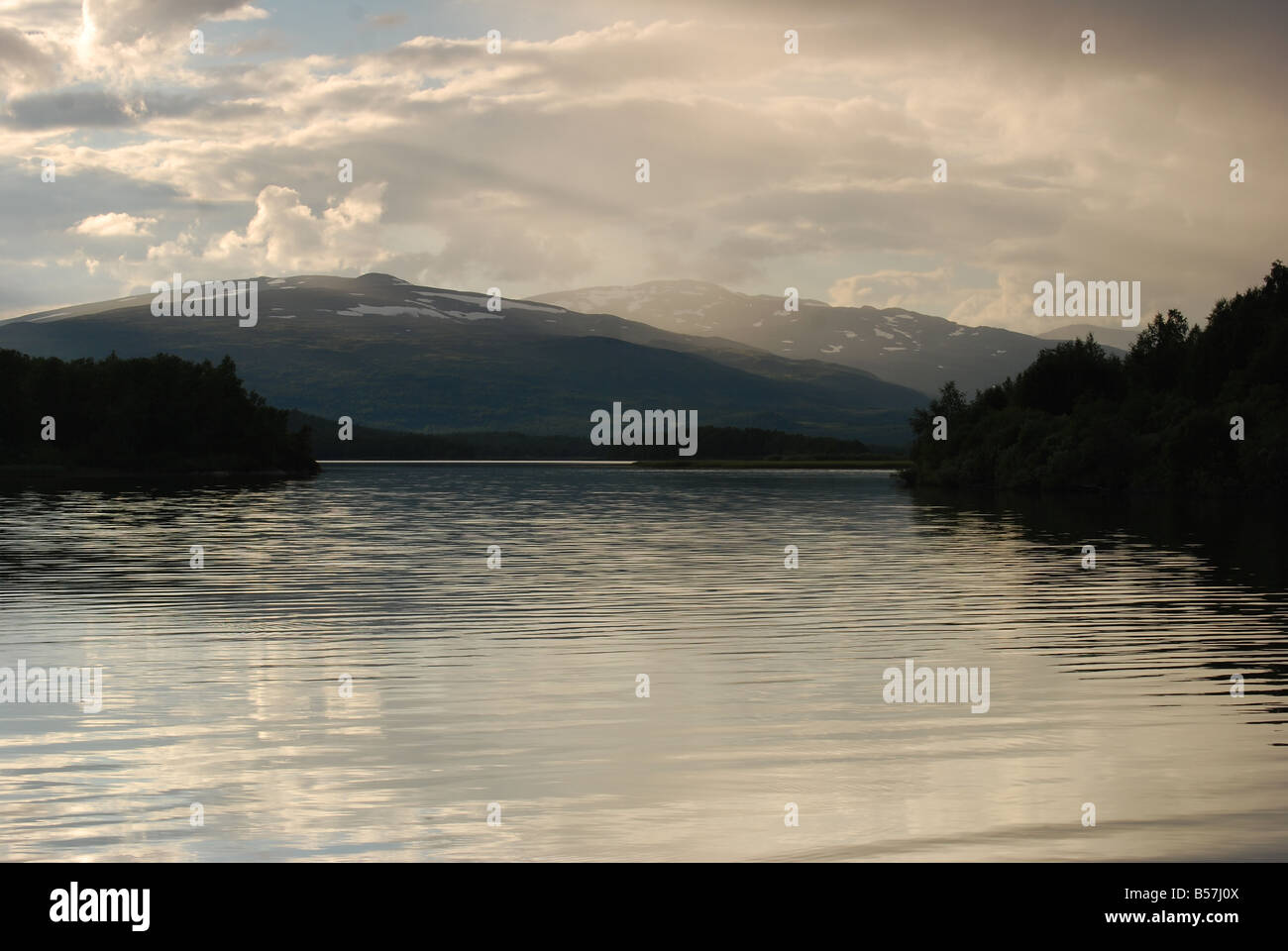 Ume Alv, Hemavan, Vasterbottenslan, Swedish Lapland, Sweden ...