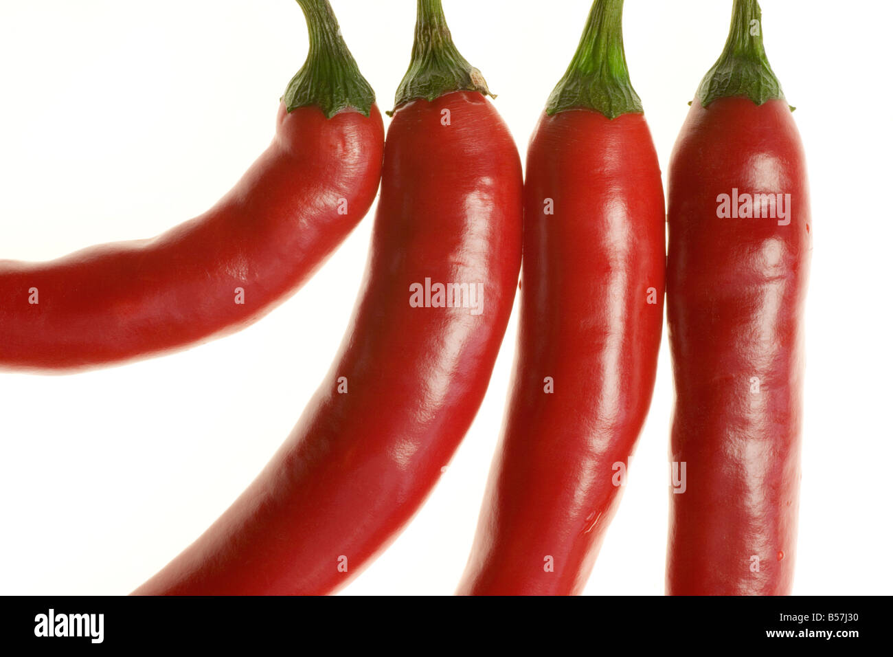 Cut red chilli hi-res stock photography and images - Alamy