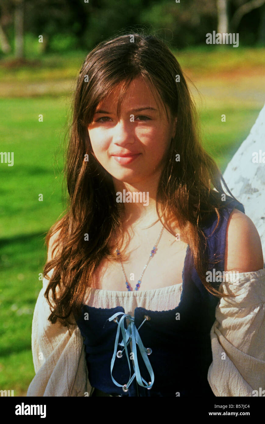 Highlander girl hi-res stock photography and images - Alamy