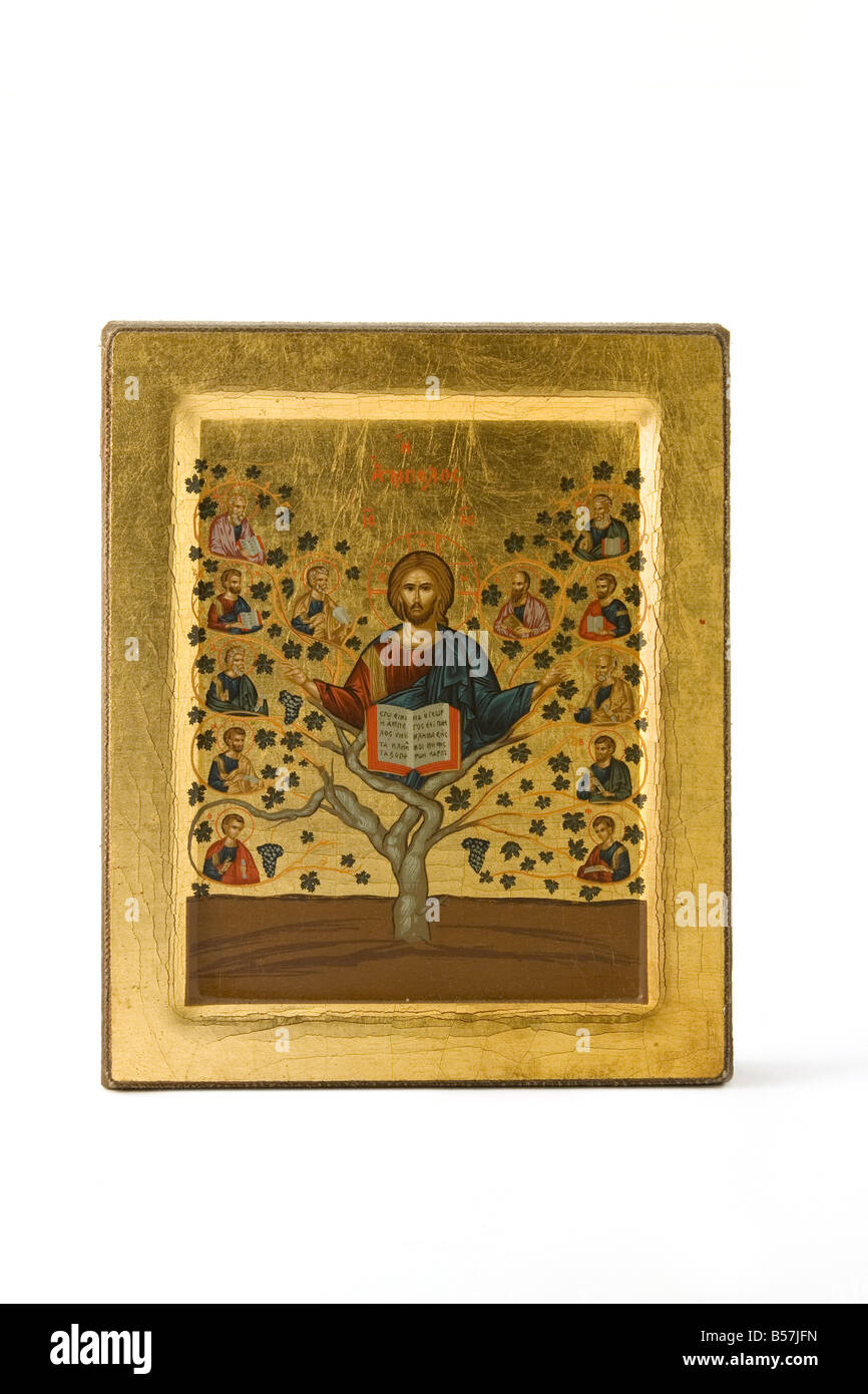 Greek orthodox icon hi-res stock photography and images - Alamy