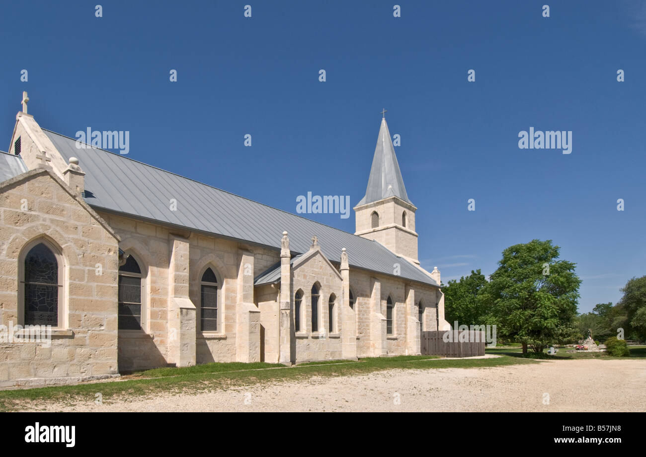 Texas Hill Country Bandera Saint Stanislaus Roman Catholic Church built ...