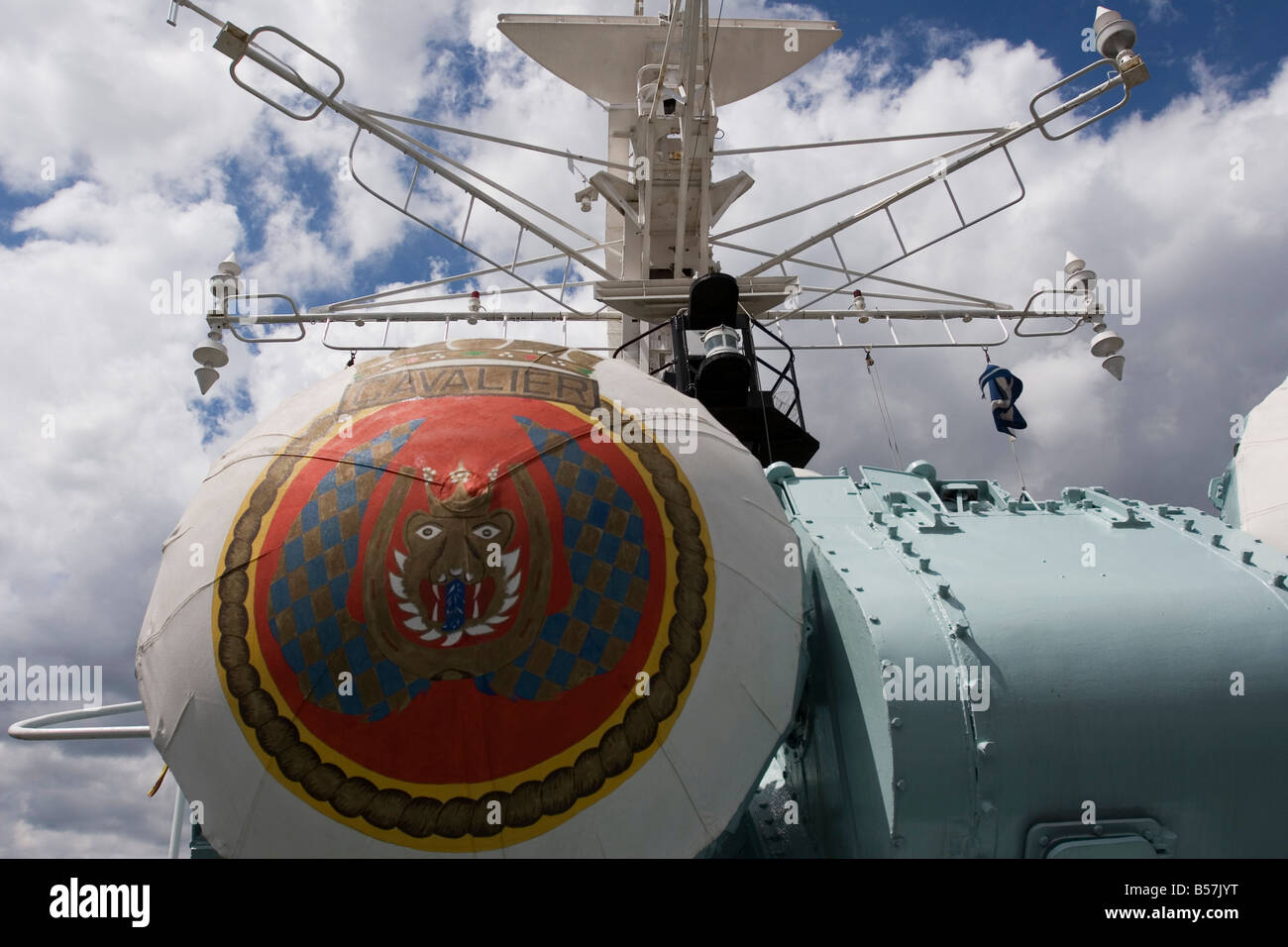 HMS Cavalier at Chatham Dockyard Stock Photo - Alamy