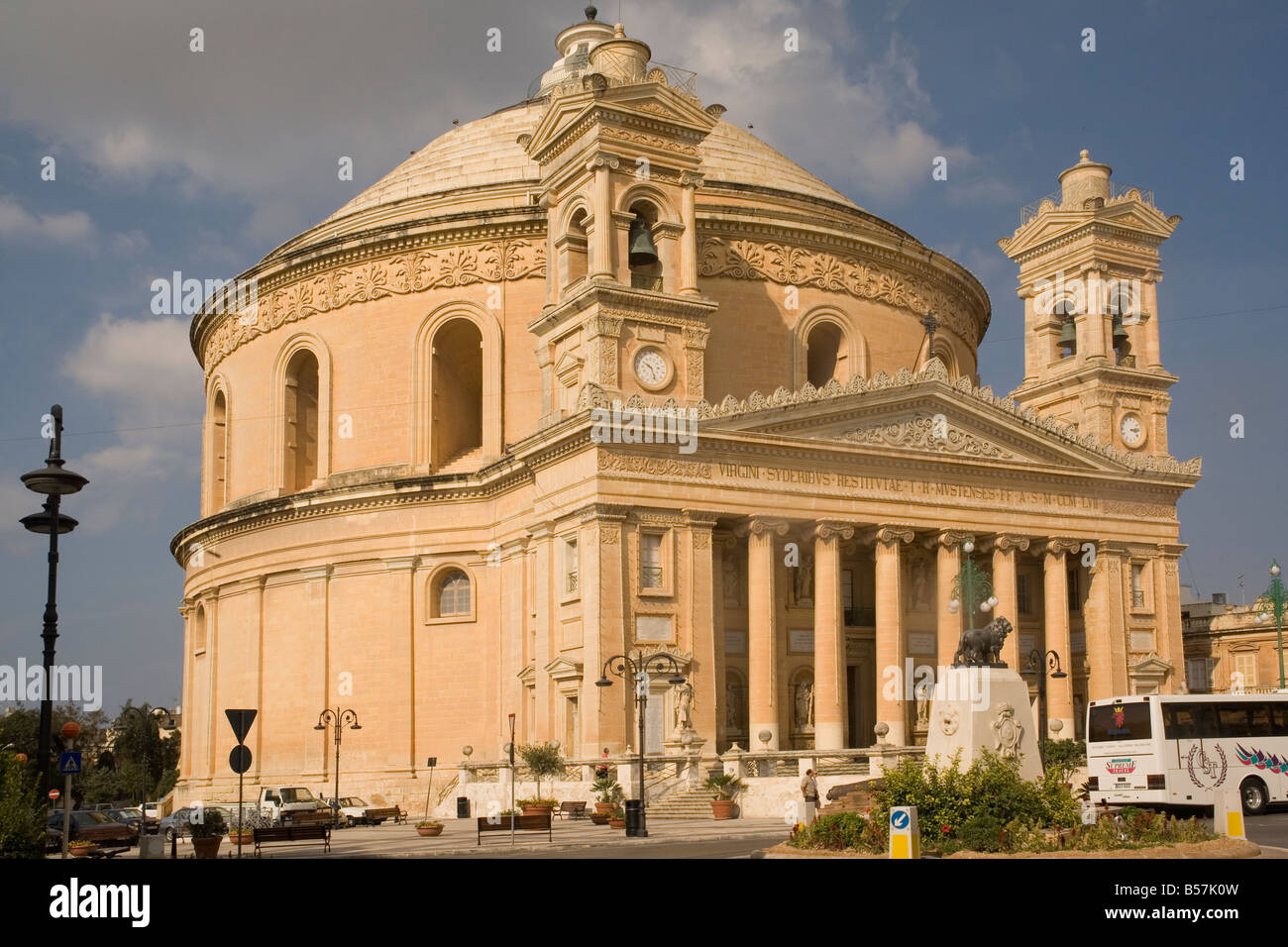 Malta Mosta St.Marys church,the Dome Stock Photo - Alamy