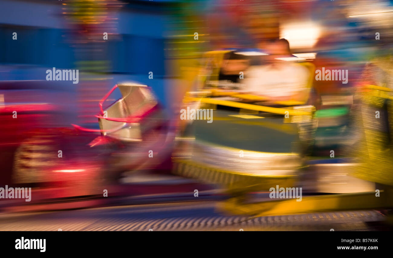 Fairground waltzer hi-res stock photography and images - Alamy