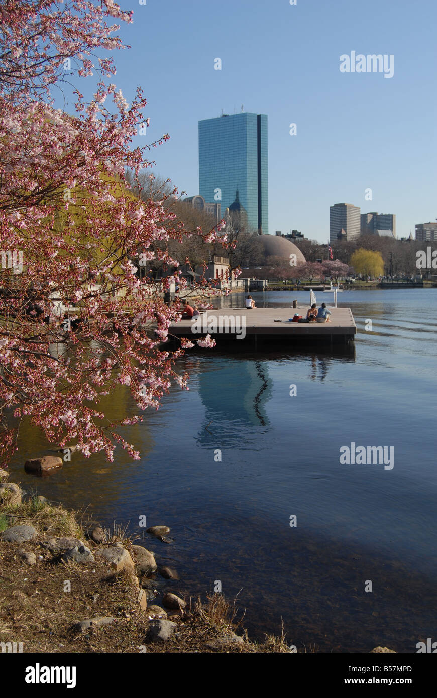 View of the John Hancock Tower in Boston By Architect I M Pei, Boston ...