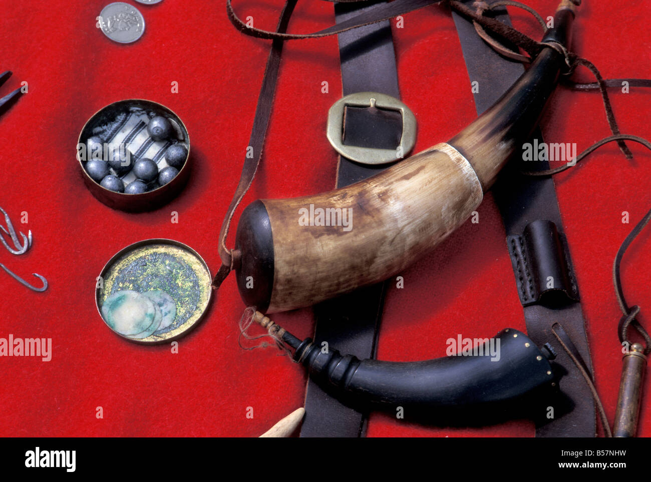 Powder horn hi-res stock photography and images - Alamy