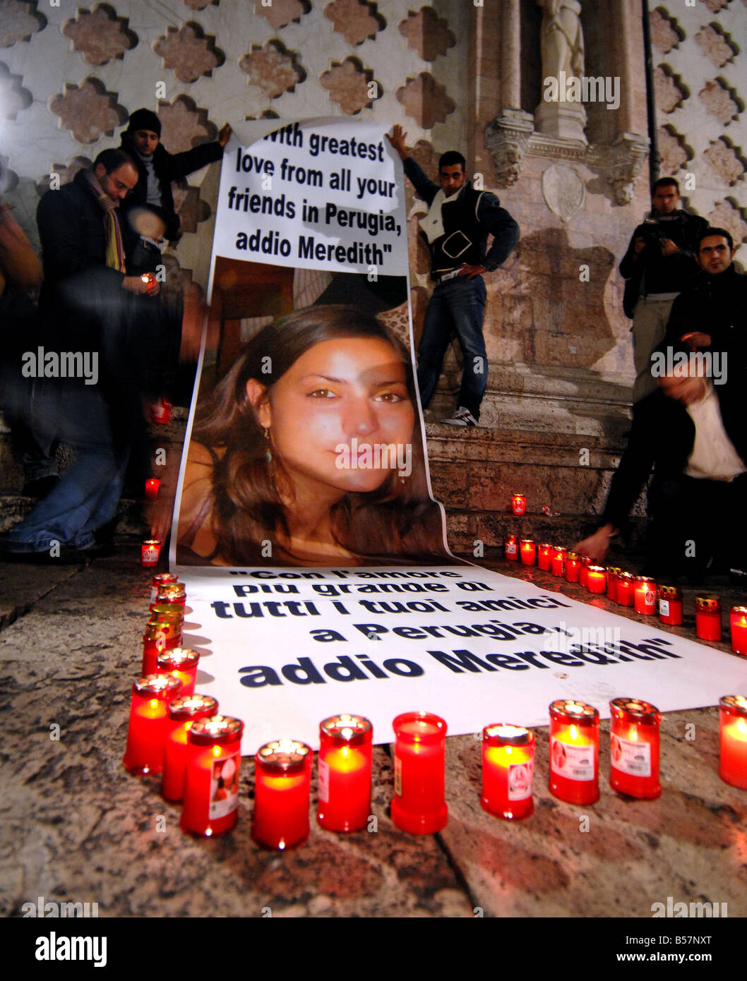 22 year old British student Meredith Kercher who was murdered in her ...