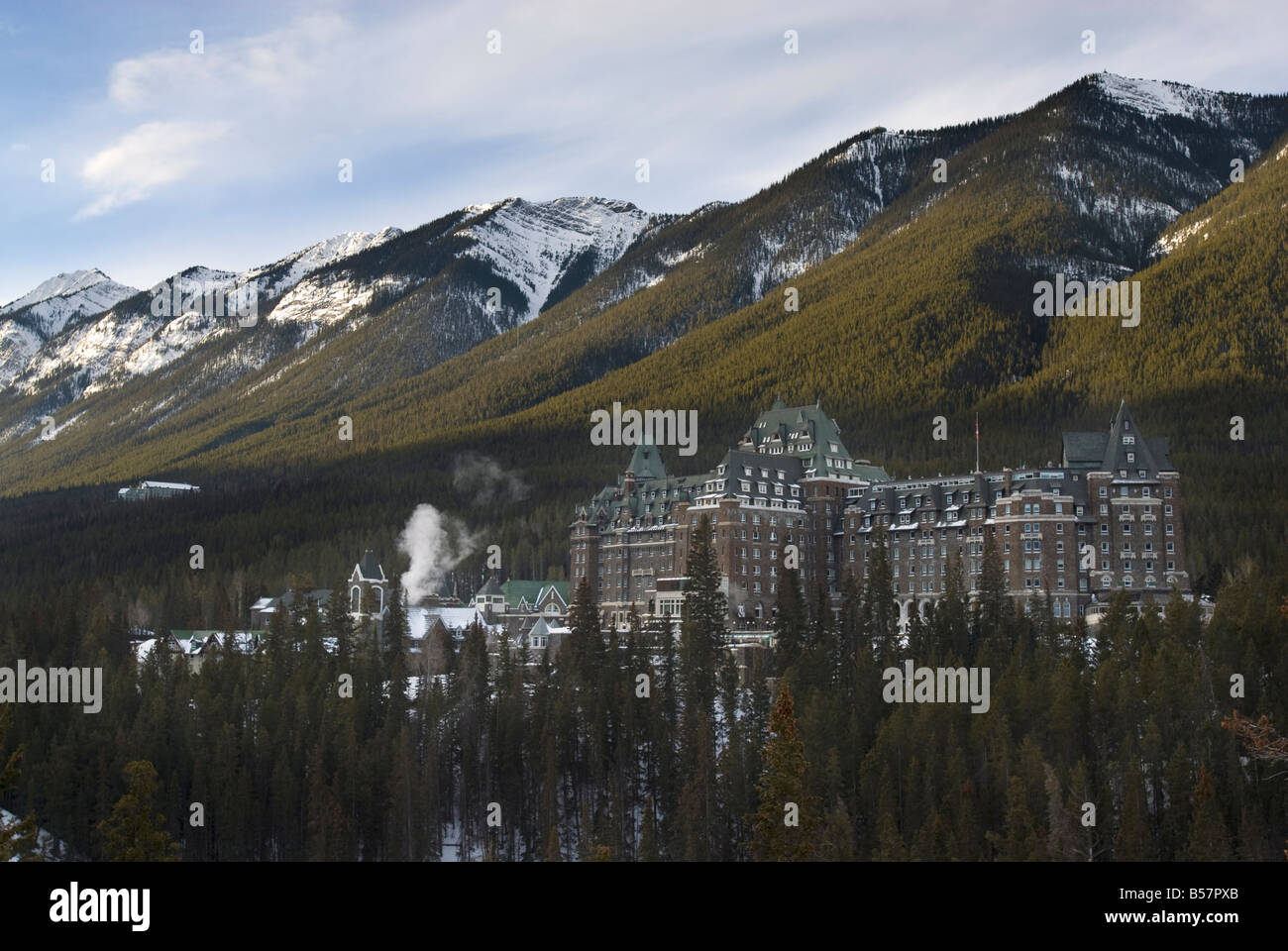 Fairmont Banff Springs, Banff, Alberta, Canada, North America Stock ...