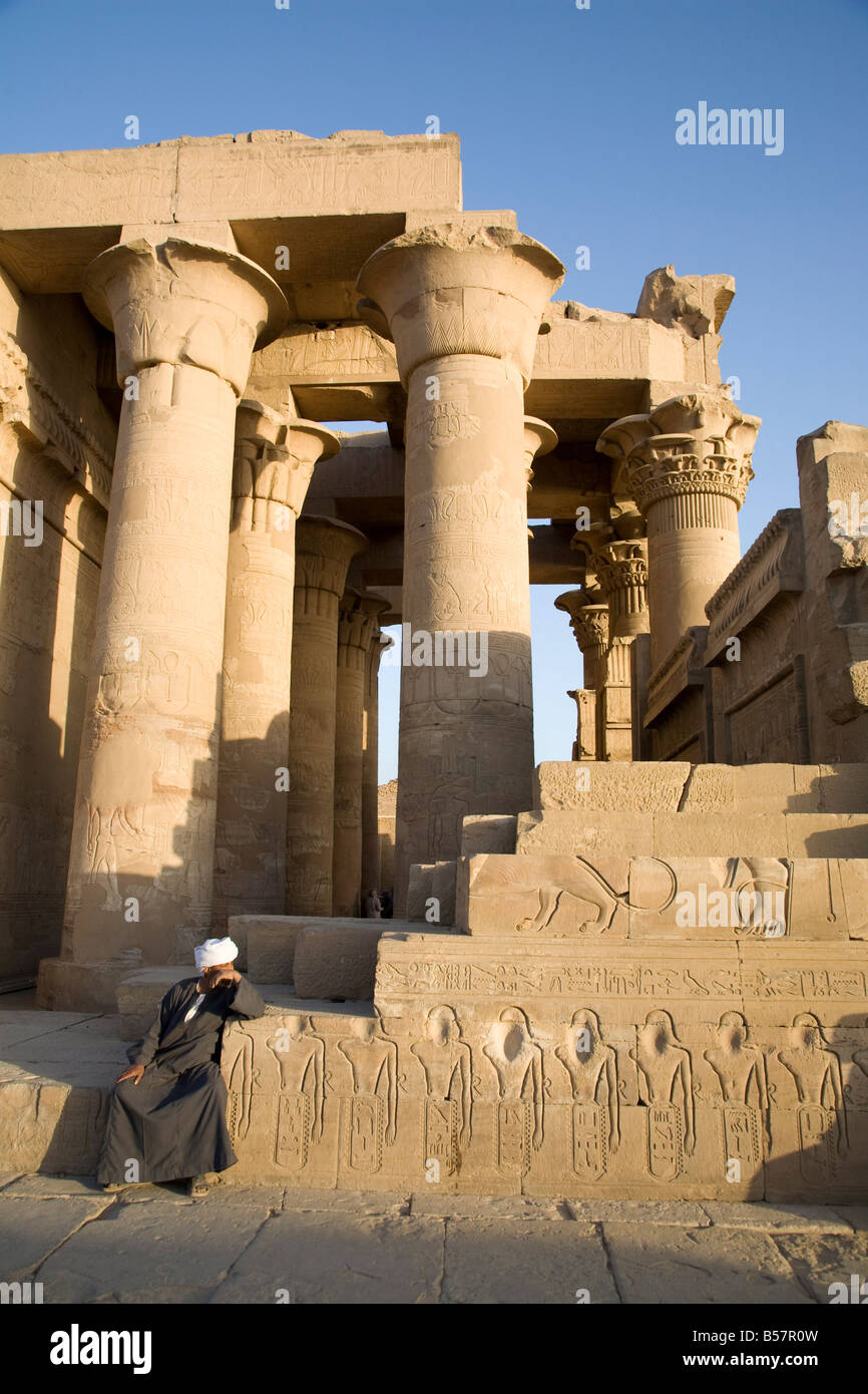 The temple of Kom Ombo, Egypt, North Africa, Africa Stock Photo - Alamy