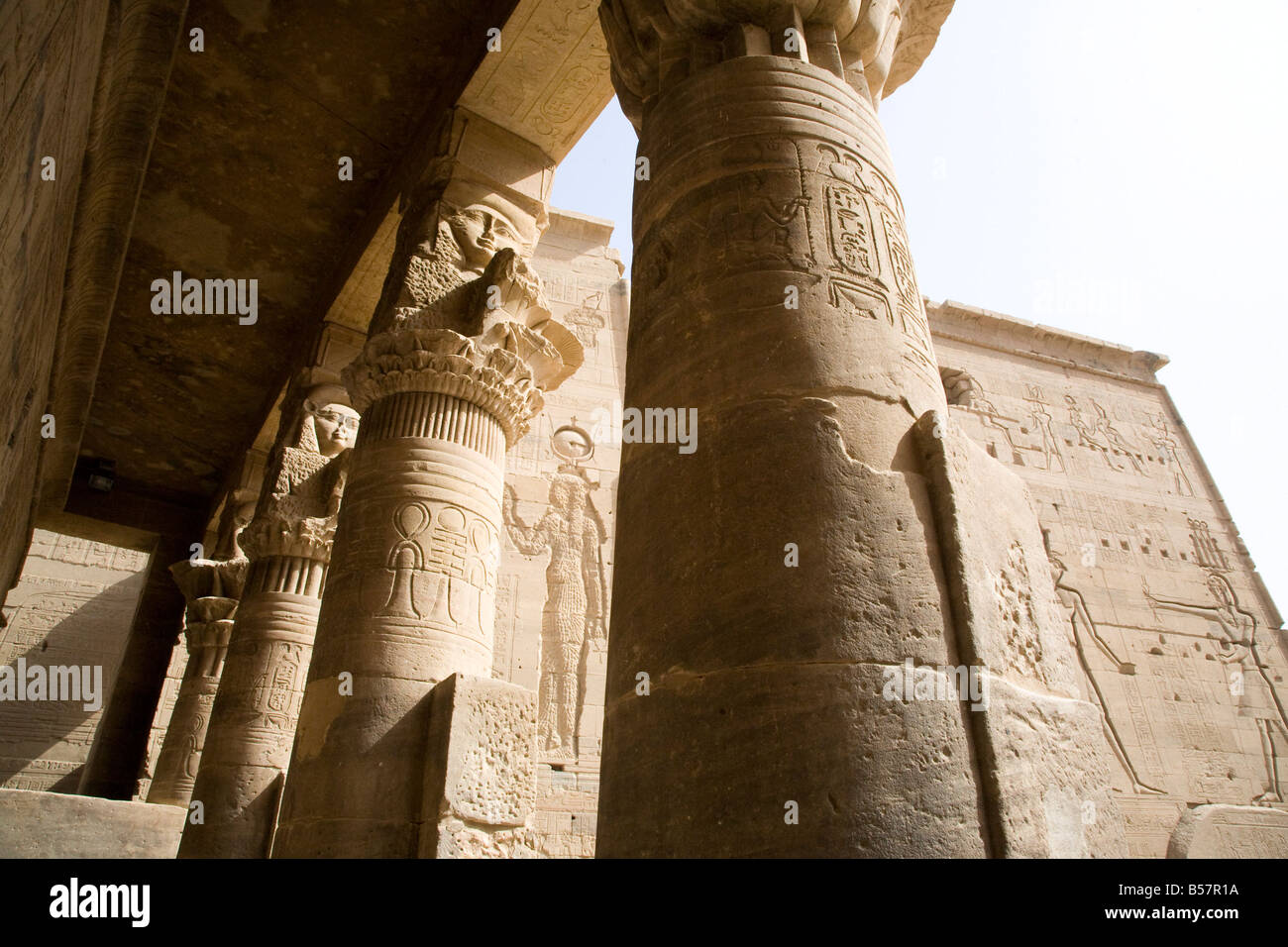 The Temple of Philae, UNESCO World Heritage Site, Nubia, Egypt, North ...