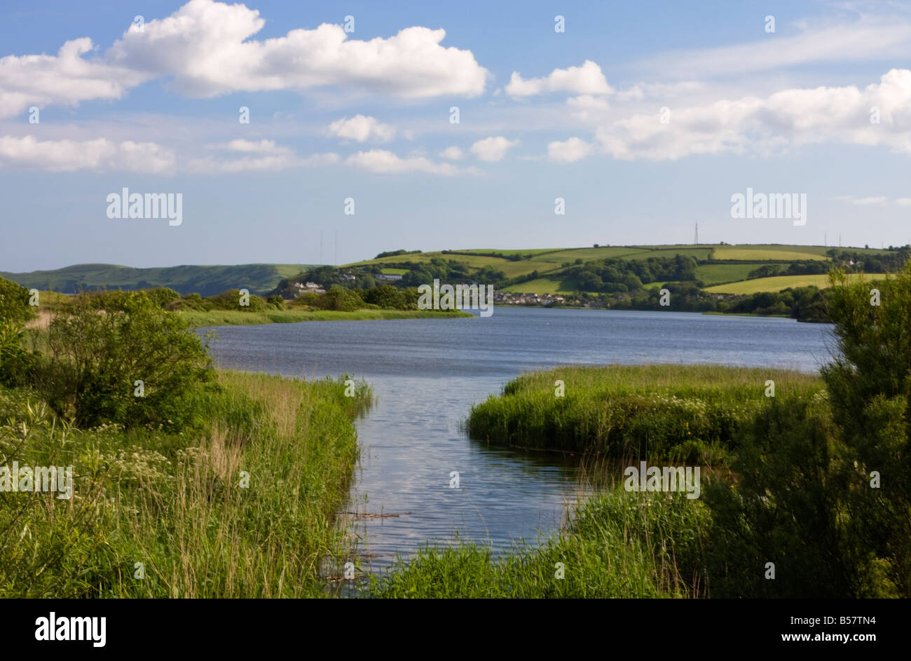 Slapton Ley, South Devon, England, United Kingdom, Europe Stock Photo ...