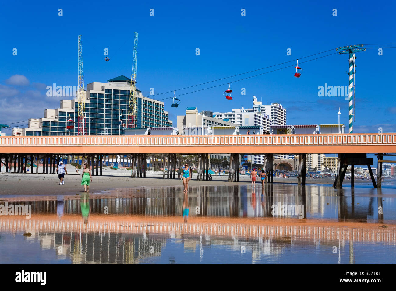 Main Street Pier, Daytona Beach, Florida, United States of America ...