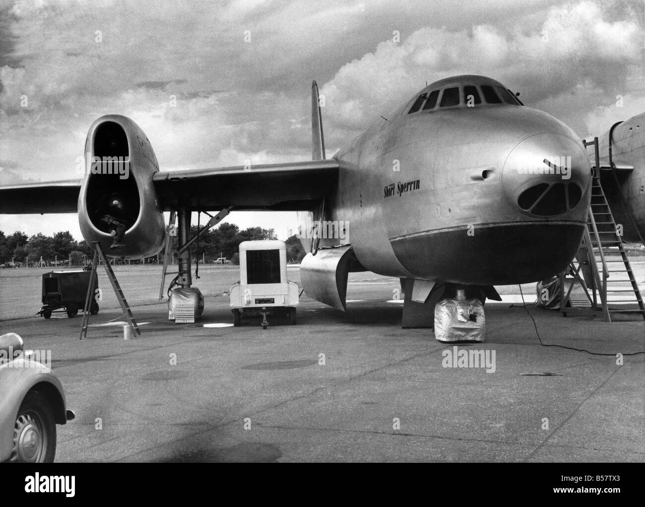 British experimental jet bomber, the Short SA4 Sperrin. August 1957 ...