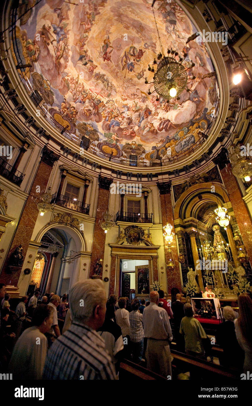 Valencia cathedral spain ceiling hi-res stock photography and images ...