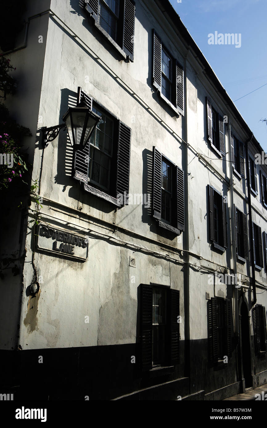 Old Town, Gibraltar Stock Photo - Alamy