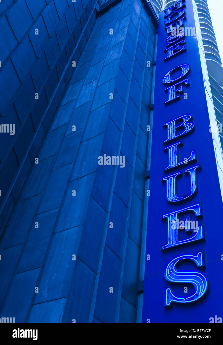House of blues sign hi-res stock photography and images - Alamy