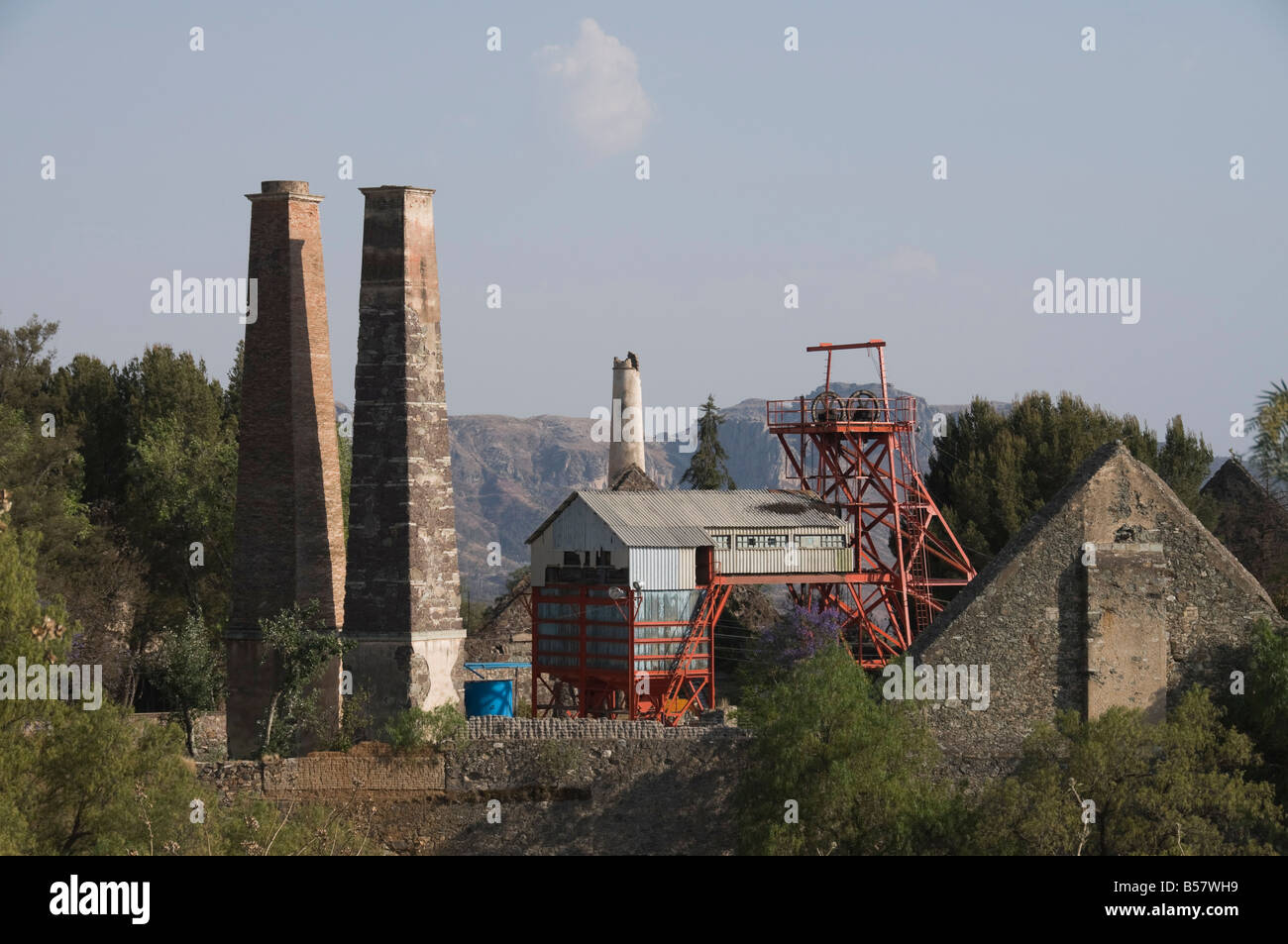 La Valencian Silver mine at La Valenciana a suburb of Guanajuato, a ...