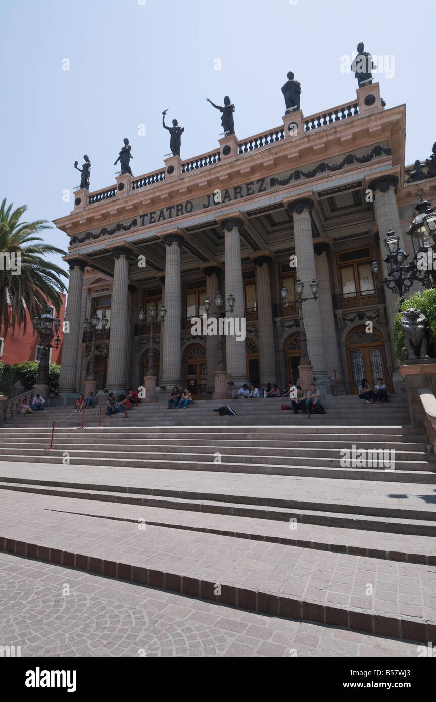 Teatro Juarez, theatre famous for its architectural mixtures in ...