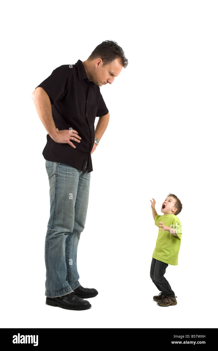 Children angry with parents Cut Out Stock Images & Pictures - Alamy