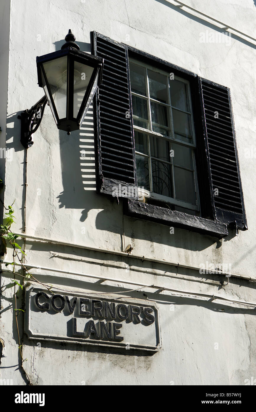 Old Town, Gibraltar Stock Photo - Alamy