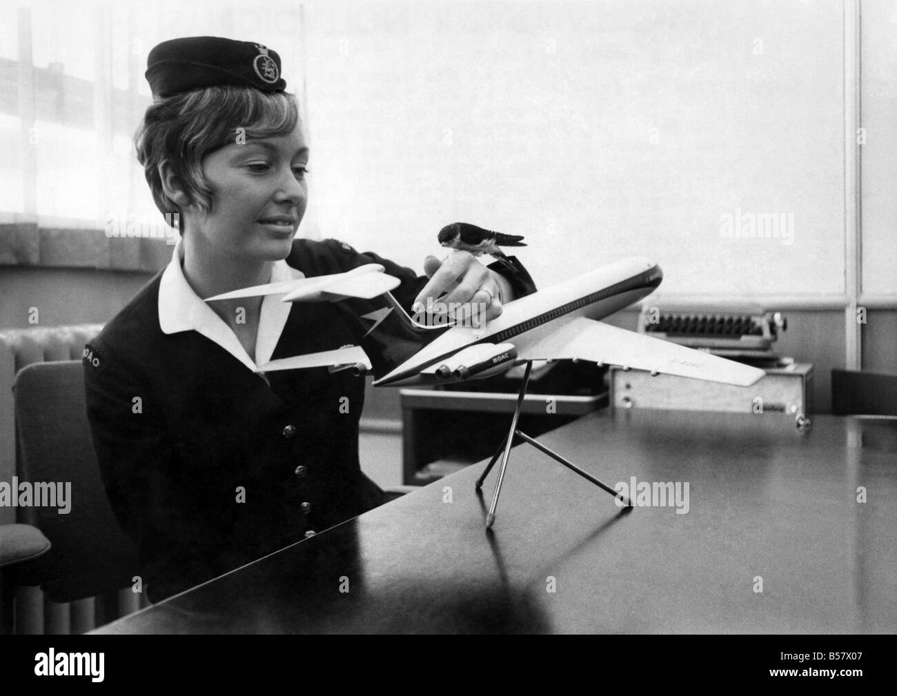 Stewardess 1970s High Resolution Stock Photography and Images - Alamy