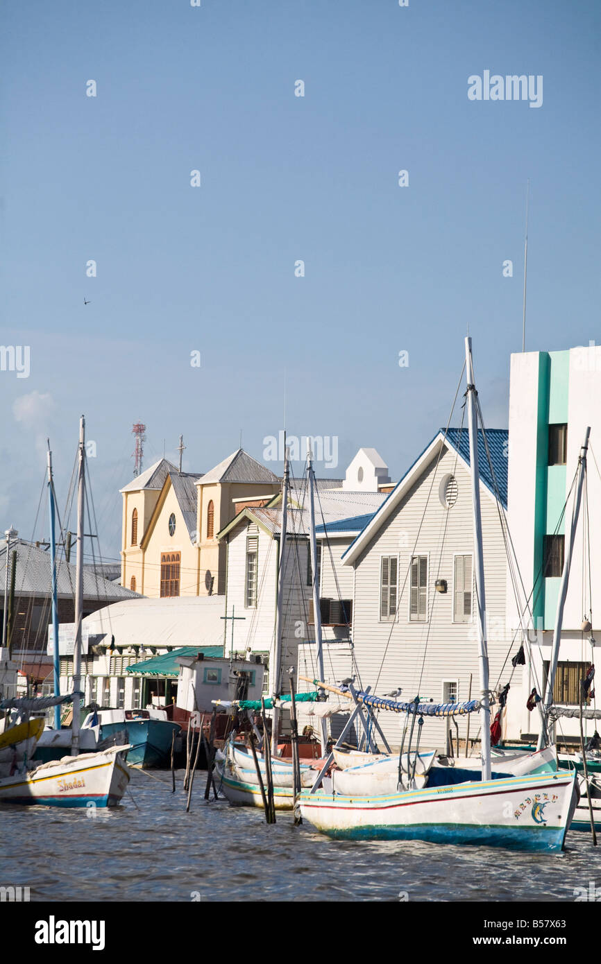 Belize City, Belize, Central America Stock Photo - Alamy