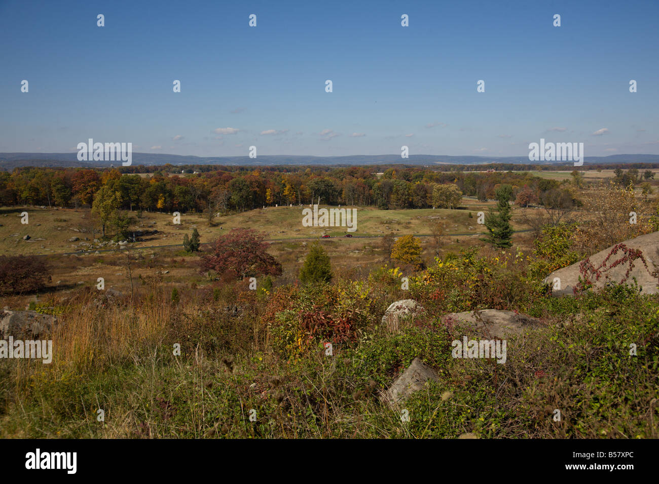 Little round top gettysburg hi-res stock photography and images - Alamy