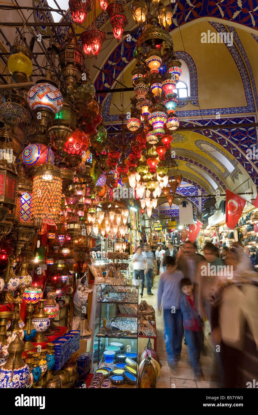 Grand Bazaar (Kapali Carsi), Istanbul, Turkey, Europe Stock Photo - Alamy