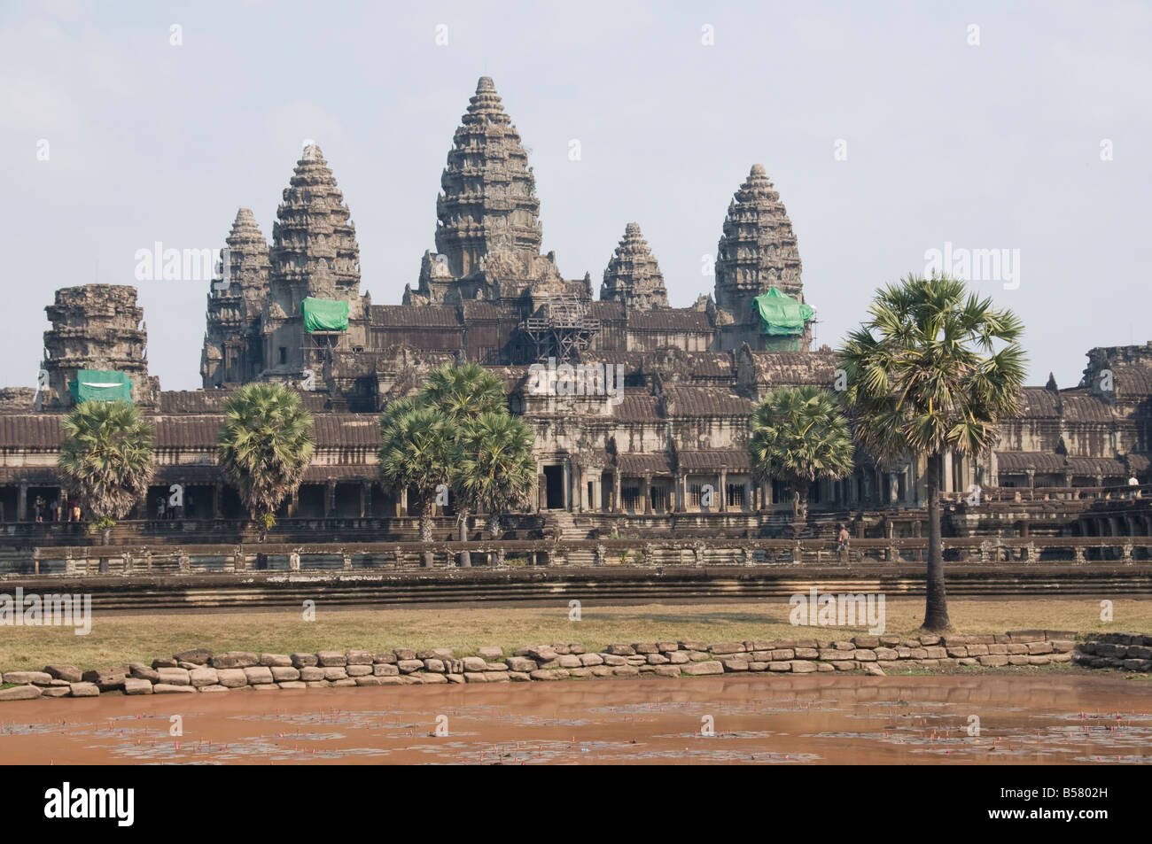 Angkor Wat temple, 12th century, Khmer, Angkor, UNESCO World Heritage ...