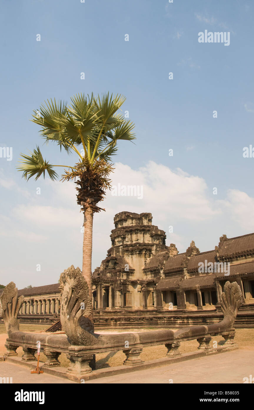 Angkor Wat temple, 12th century, Khmer, Angkor, UNESCO World Heritage ...