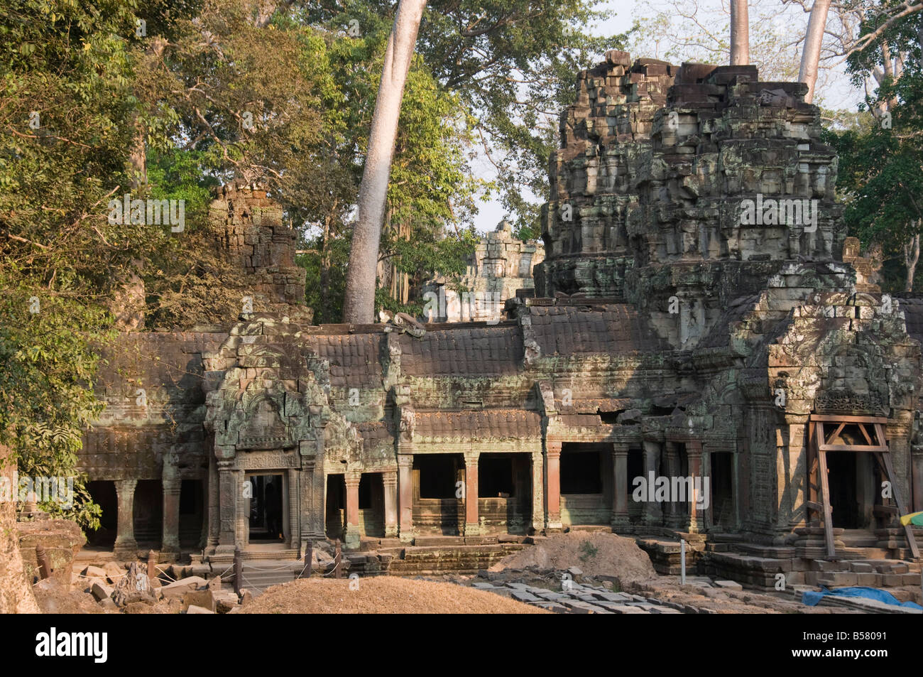 Ta Prohm Kei temple, Angkor Thom, Angkor, UNESCO World Heritage Site ...