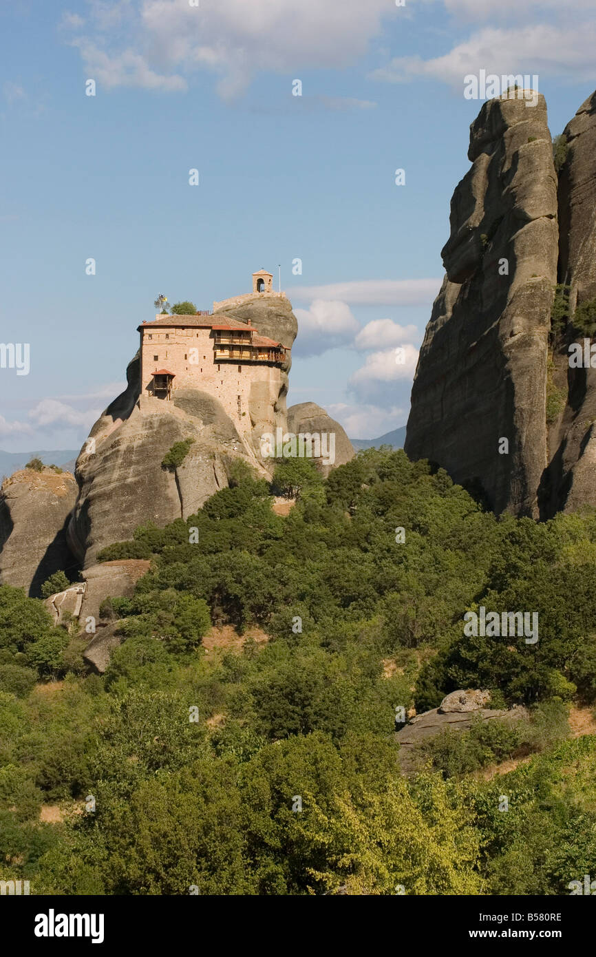 St. Nicholas Anapafsa (St. Nicholas Anapausas) monastery, Meteora ...