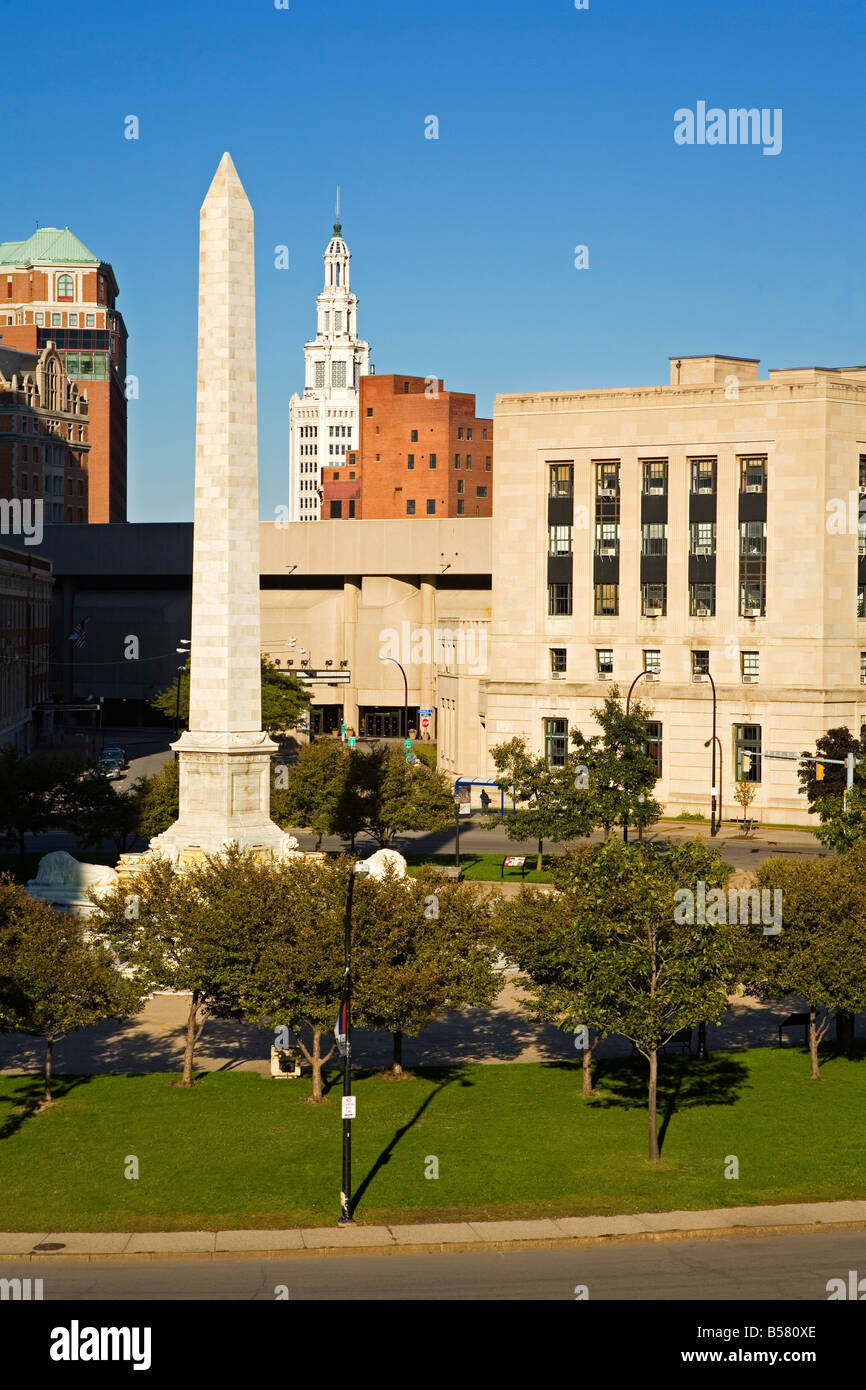 McKinley Monument in Niagara Square, Buffalo City, New York State ...
