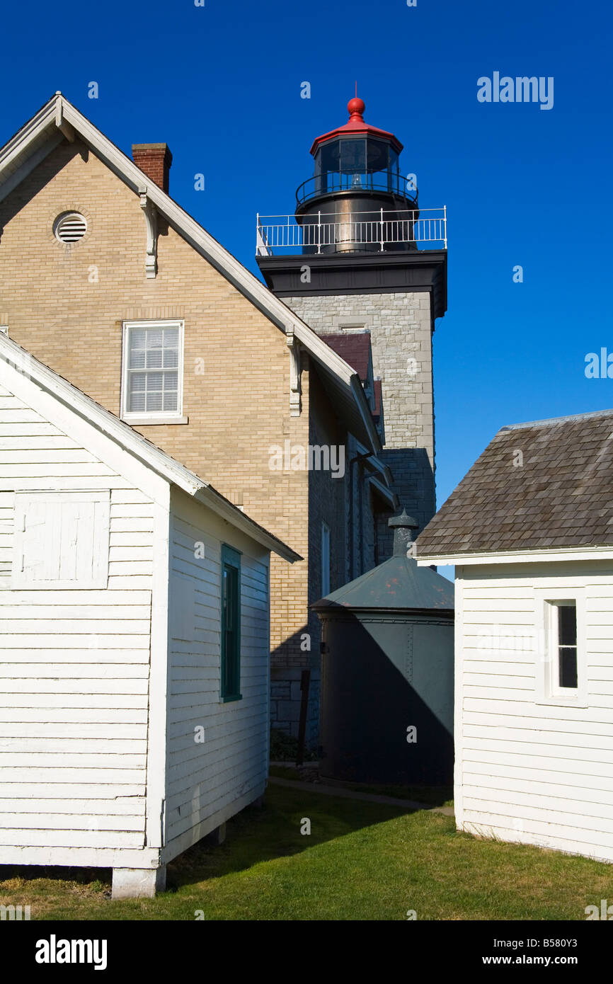 Thirty Mile Lighthouse, Golden Hill State Park, Lake Ontario, New York ...