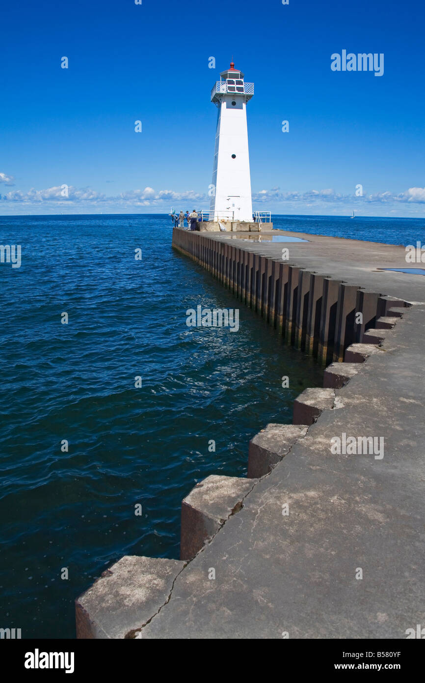 Outer sodus lighthouse hi-res stock photography and images - Alamy