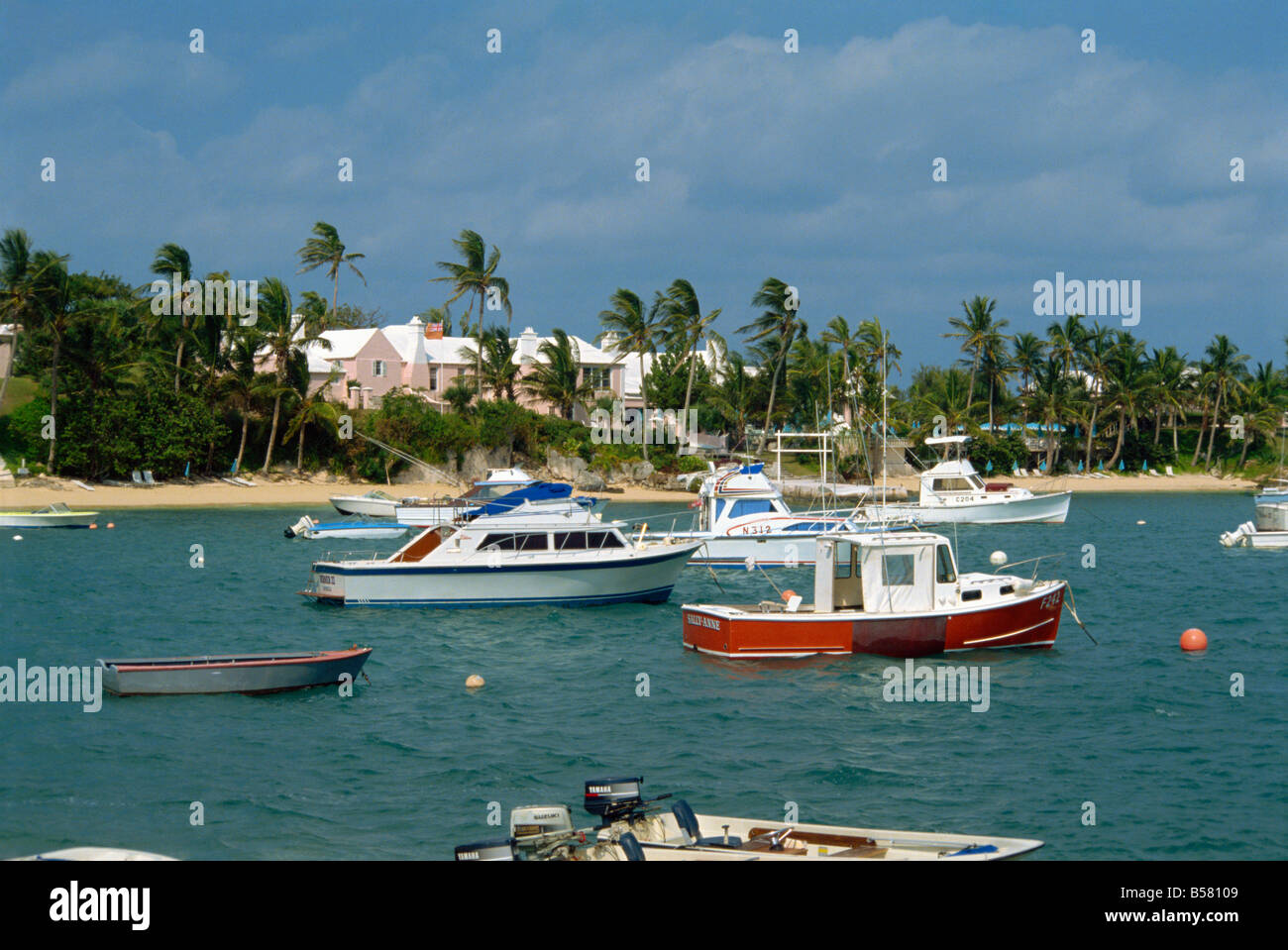 Boats Bermuda Atlantic Ocean Central America Stock Photo - Alamy
