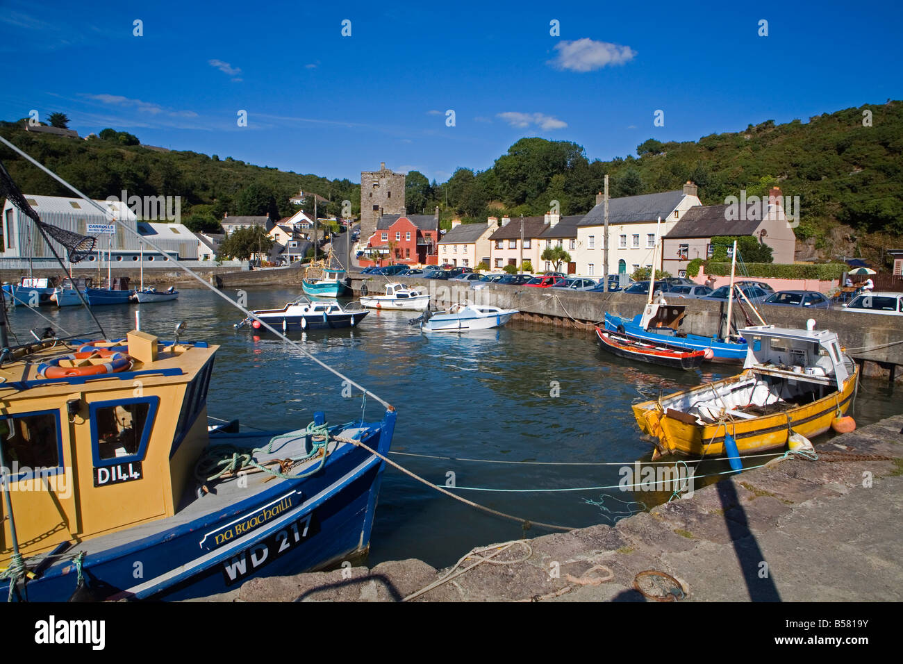 Ballyhack fishing village, County Wexford, Leinster, Republic of ...