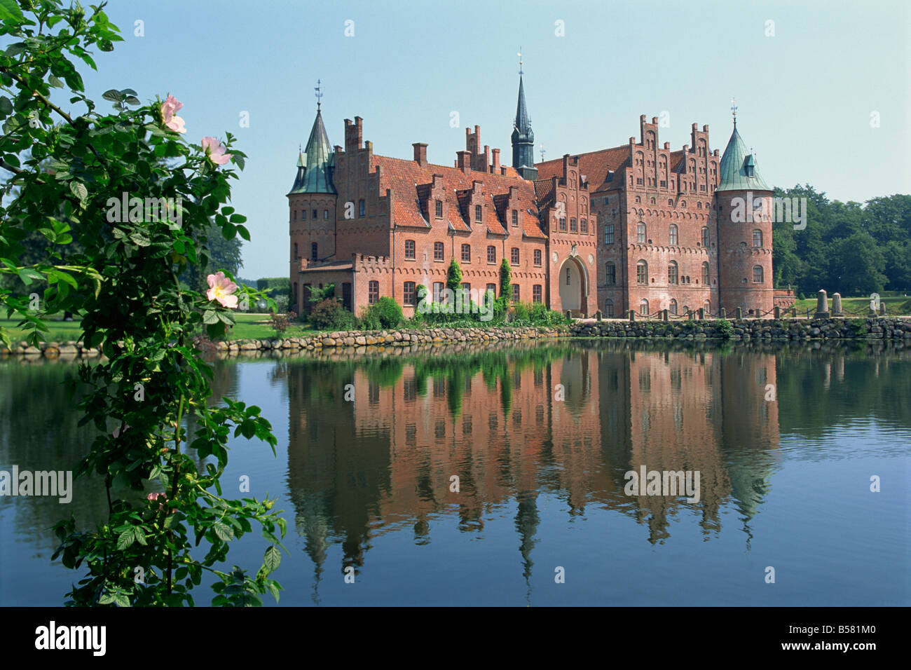 Egeskov Castle, Funen, Denmark, Scandinavia, Europe Stock Photo - Alamy