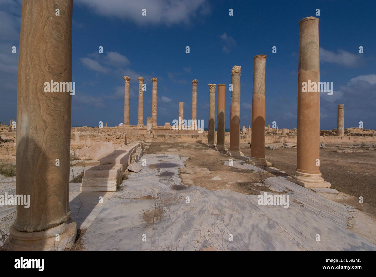 Archeological site of sabratha hi-res stock photography and images - Alamy