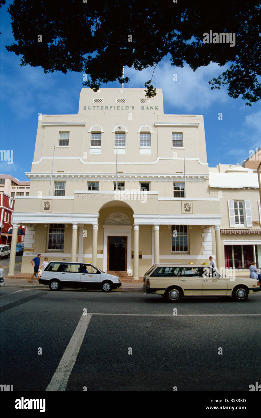 Hamilton Bermuda Atlantic Ocean Central America Stock Photo - Alamy