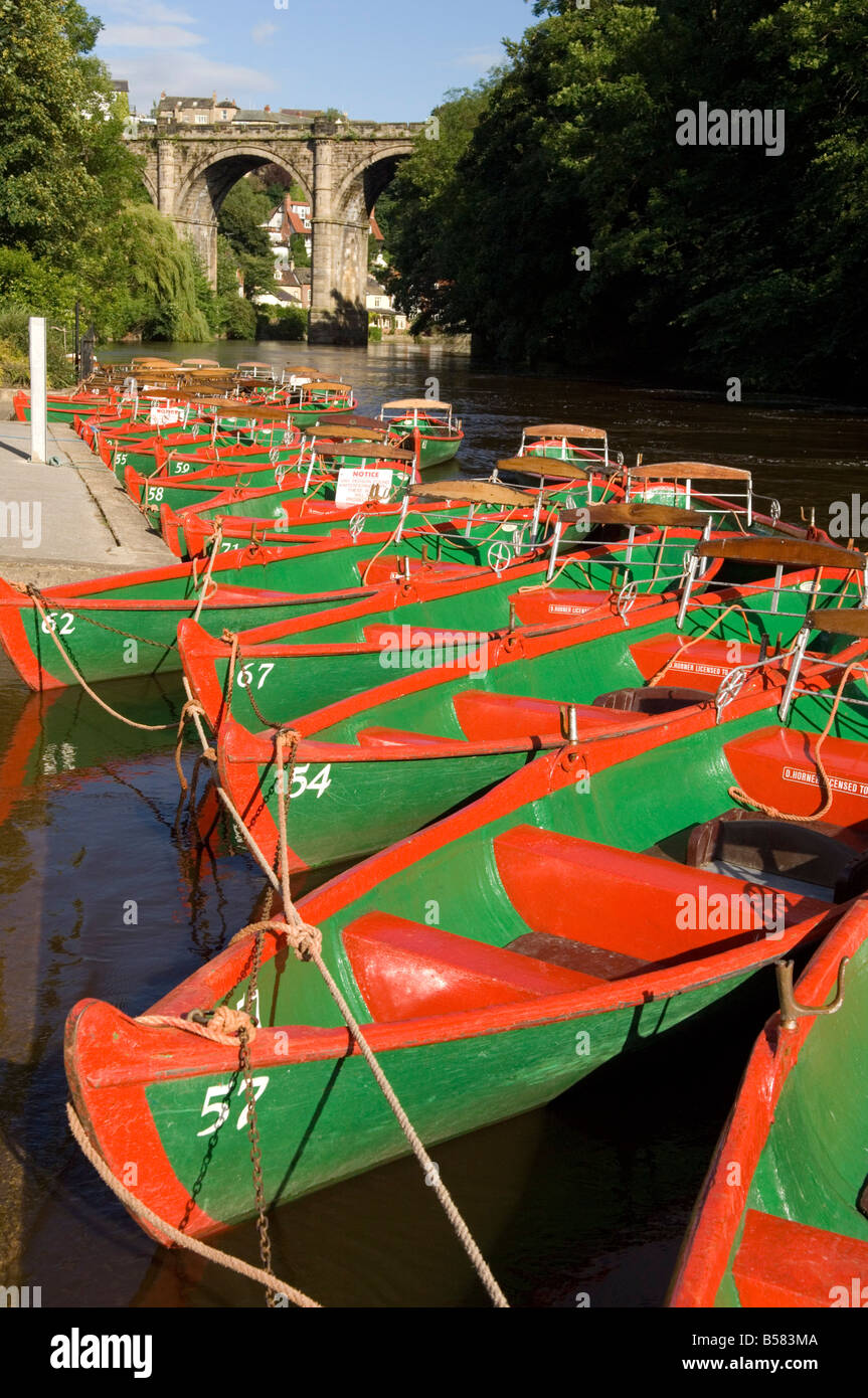 Knaresborough boat hire hi-res stock photography and images - Alamy